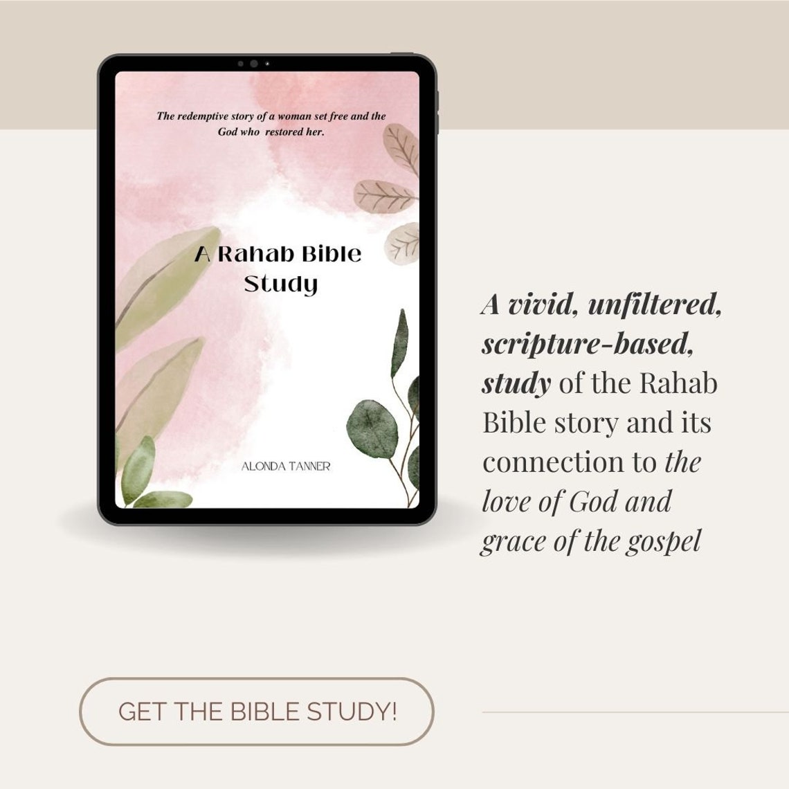 Rahab Bible Character Study | Woman in the Bible Rahab Bible Study | Womens Bible Study | Women ...