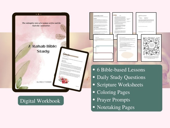 Rahab Bible Character Study Woman in the Bible Rahab Bible - Etsy