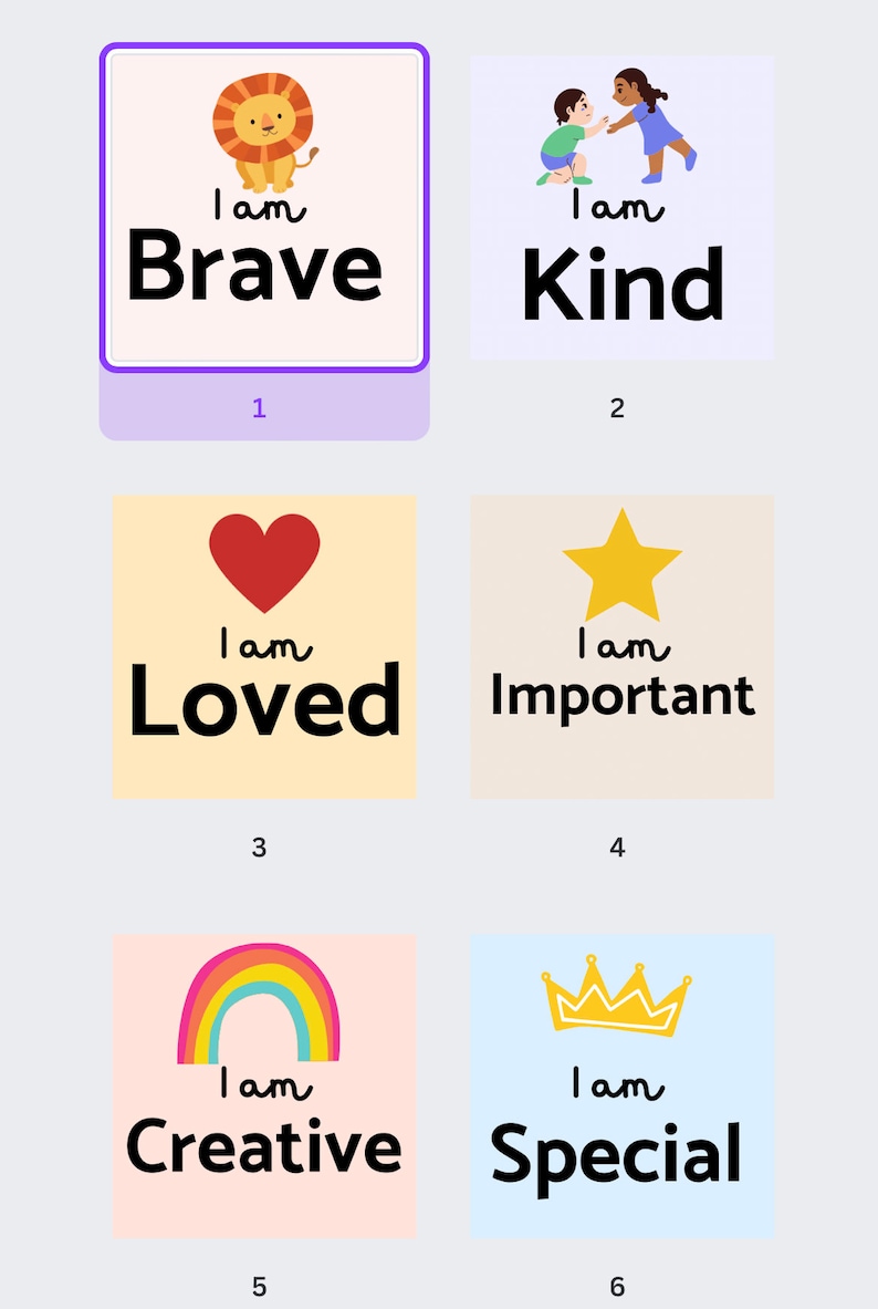 Child Affirmation Wall Download Preschool Kindergarten Elementary ...