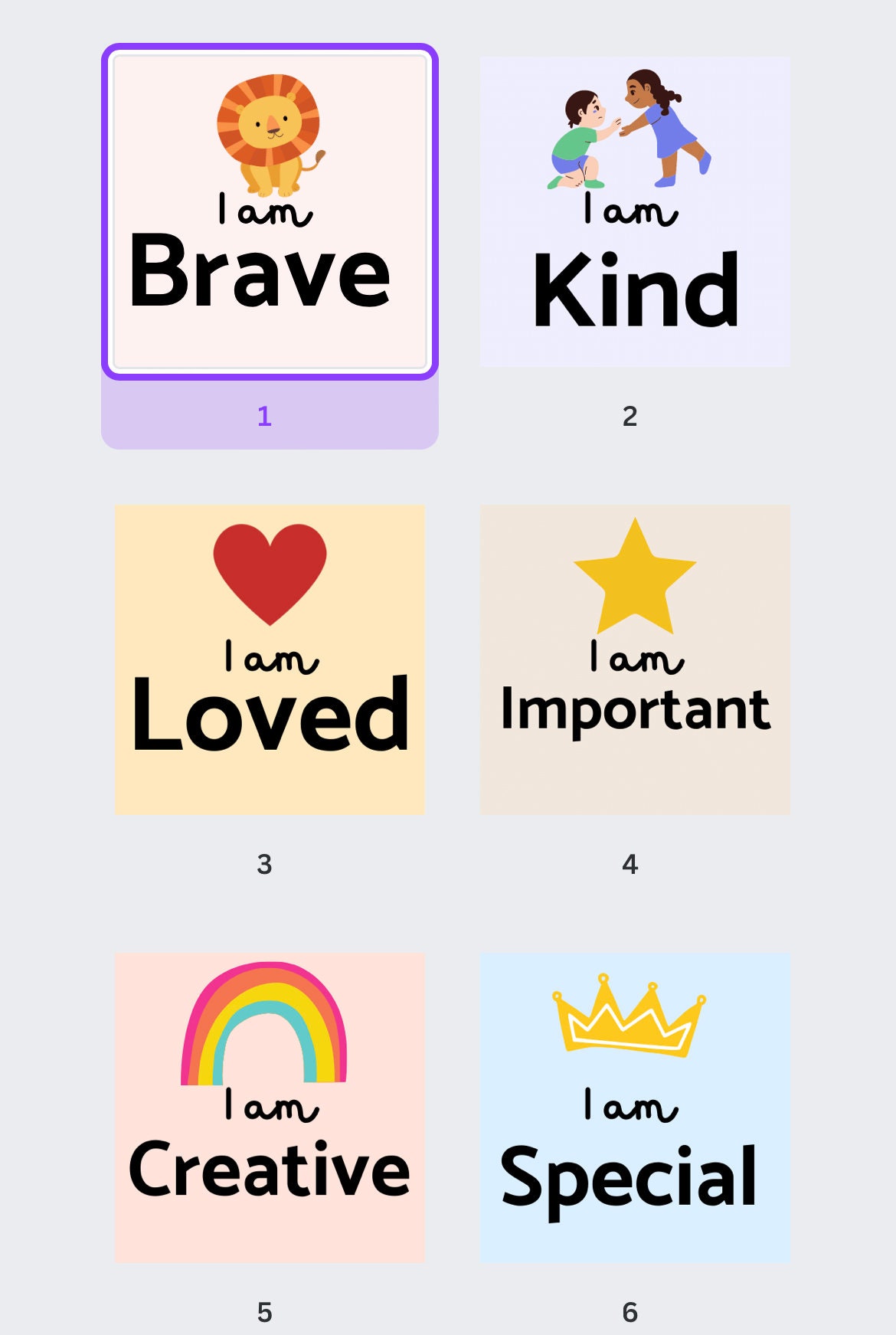 Child Affirmation Wall Download Preschool Kindergarten Elementary ...