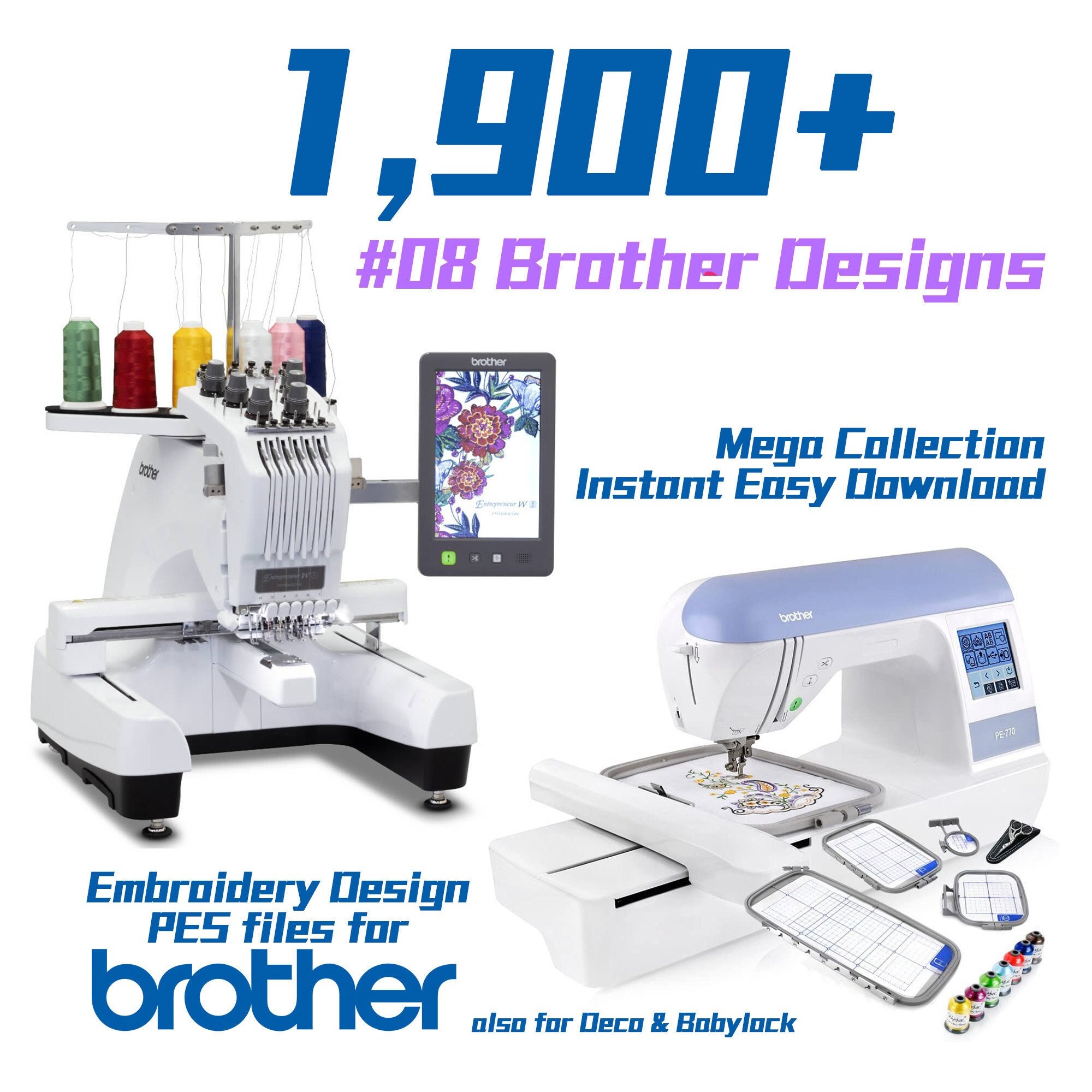 Brother Embroidery Machine Designs