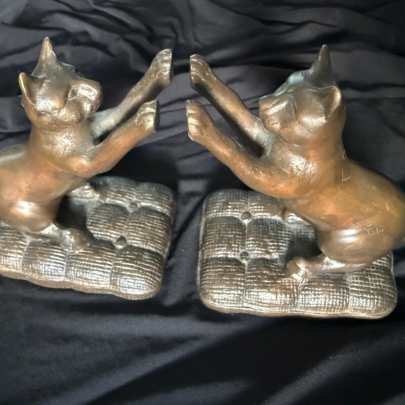 Cat Bookends - Etsy