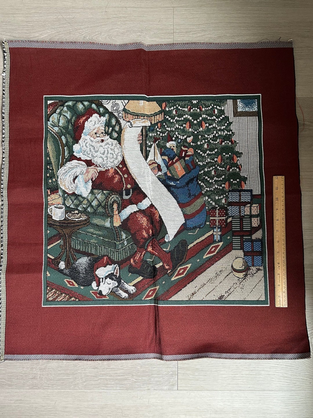 Beautiful Large Christmas Tapestry / Wall Hanging - Etsy