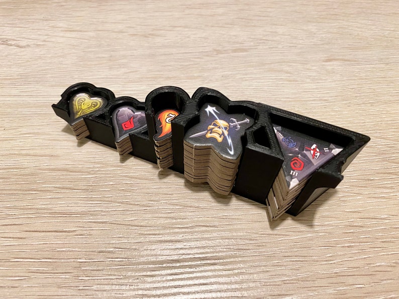 Sword & Sorcery Token Storage Containers With Lids STL File - Etsy