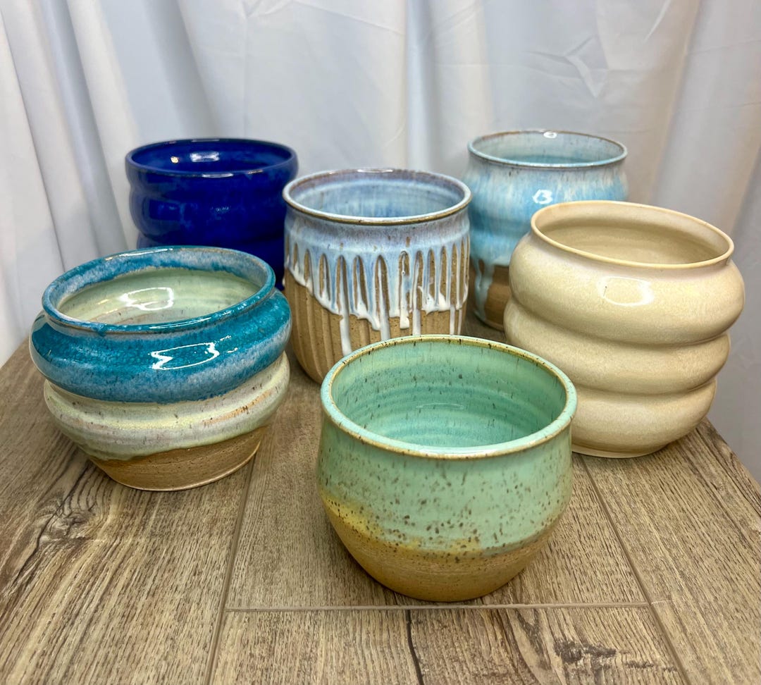 Pottery Vase: Handmade, Wheel-thrown Vases. One of a Kind! - Etsy