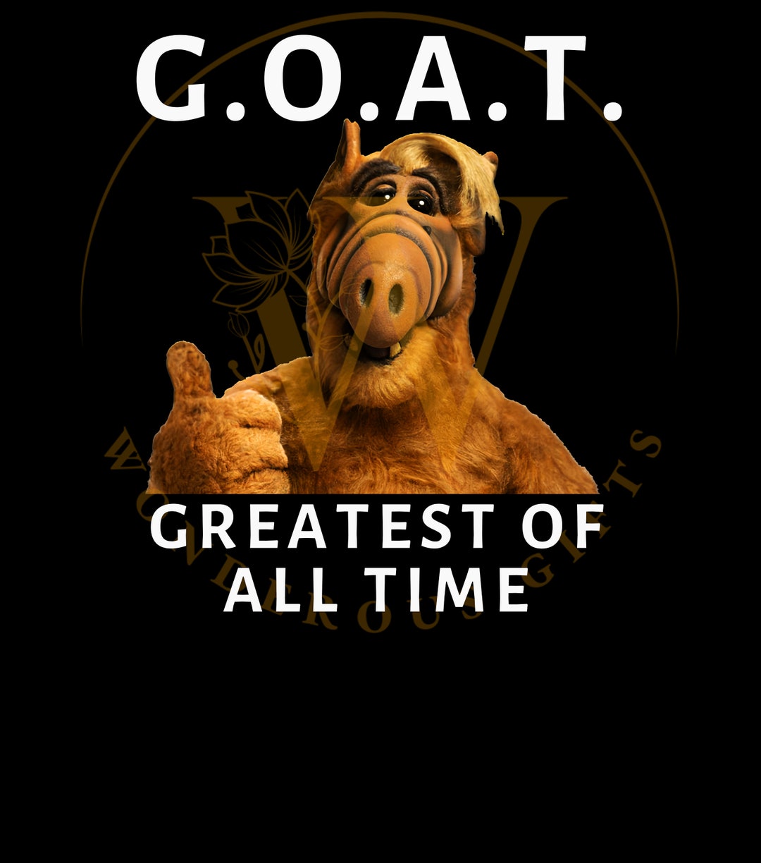 G.O.A.T. Greatest of All Time PNG SVG JPEG P.D.F. File for Home Use ...