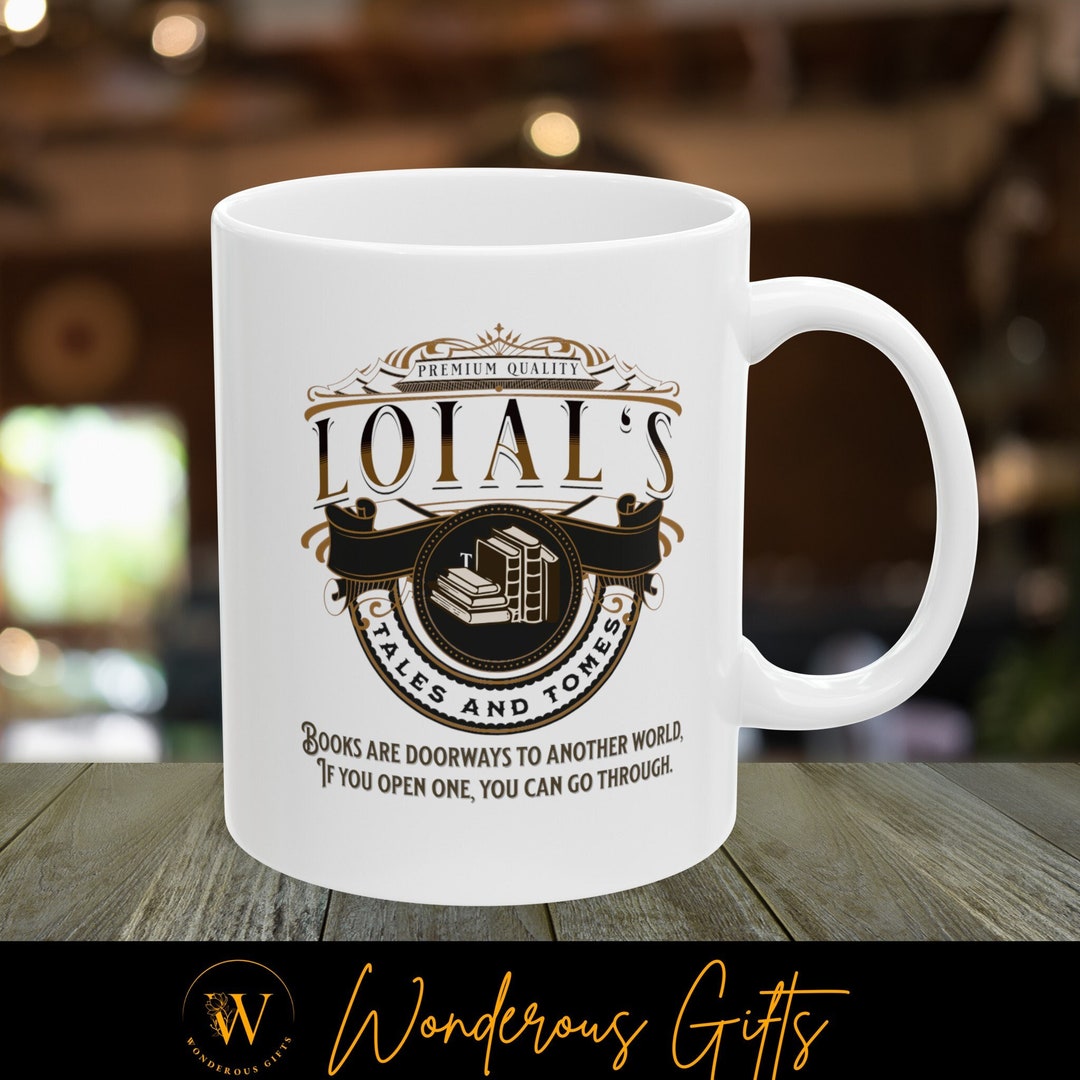 WOT Mug Loial Tales and Tomes Wheel of Time Book Series Book Lover Gift ...