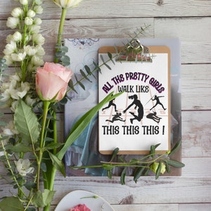 Track and Field All the Pretty Girls Walk Like This SVG, PNG Track ...