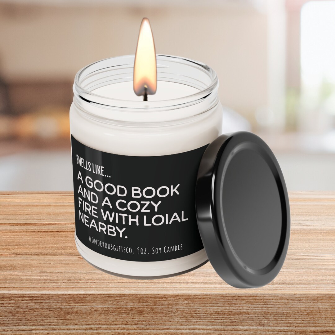 Smells Like Loial Wot Scented Soy Candle 9oz Gift for Girlfriend Wife ...