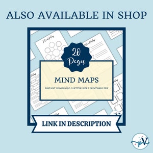 Mind Map Chart Brainstorming Map Diagram Visual Mind Map Planner ...