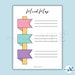 Colorful Mind Map Chart Brainstorming Map Diagram Visual Mind - Etsy