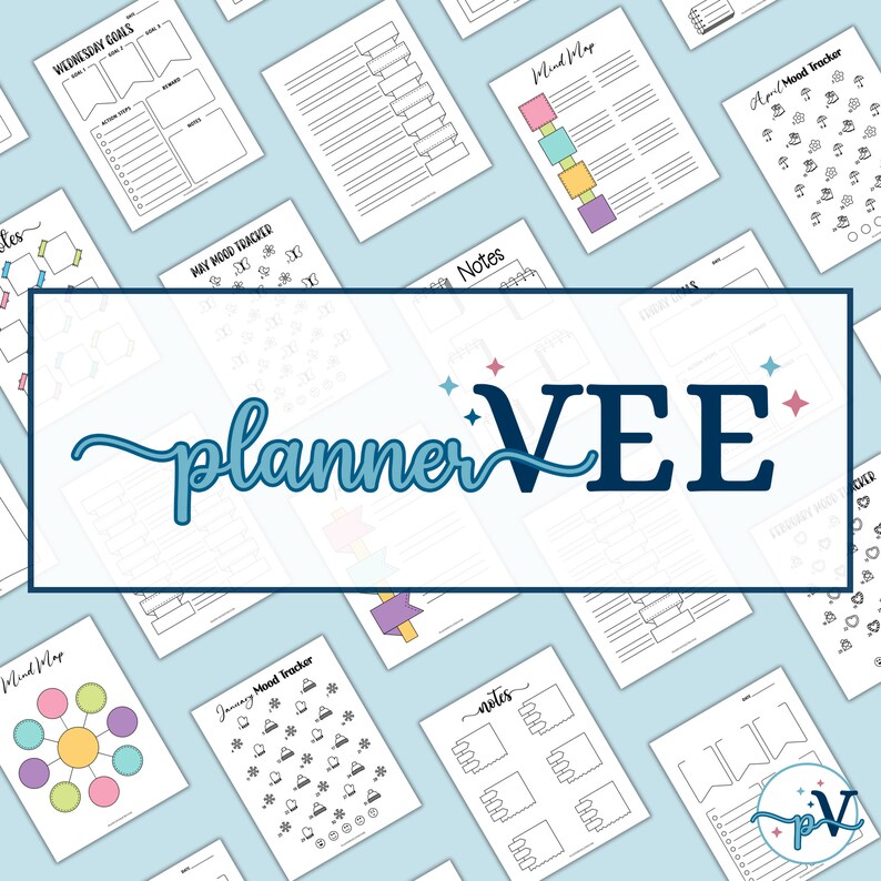 Pink Mind Maps Chart Brainstorming Map Diagram Visual Mind Map Planner Printable Thought Planner ...