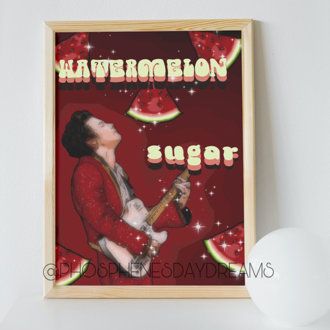 Watermelon Poster - Etsy