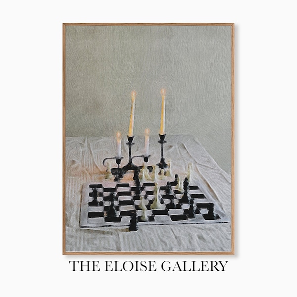 Checkmate Painting - Etsy