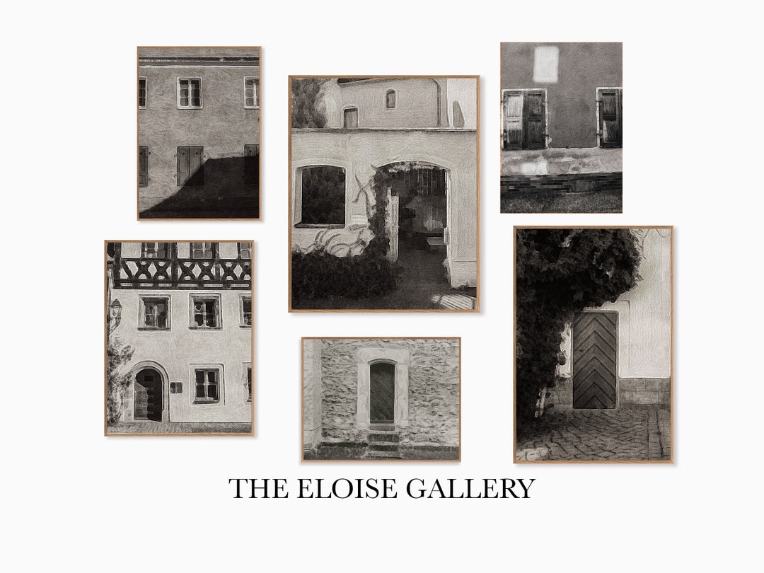 German Doors and Windows Painting Collection Printable - Etsy