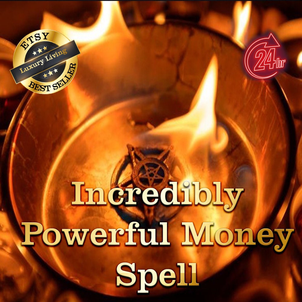Incredibly Powerful Money Spell-ancient Magic-spin Your Luck Spell ...