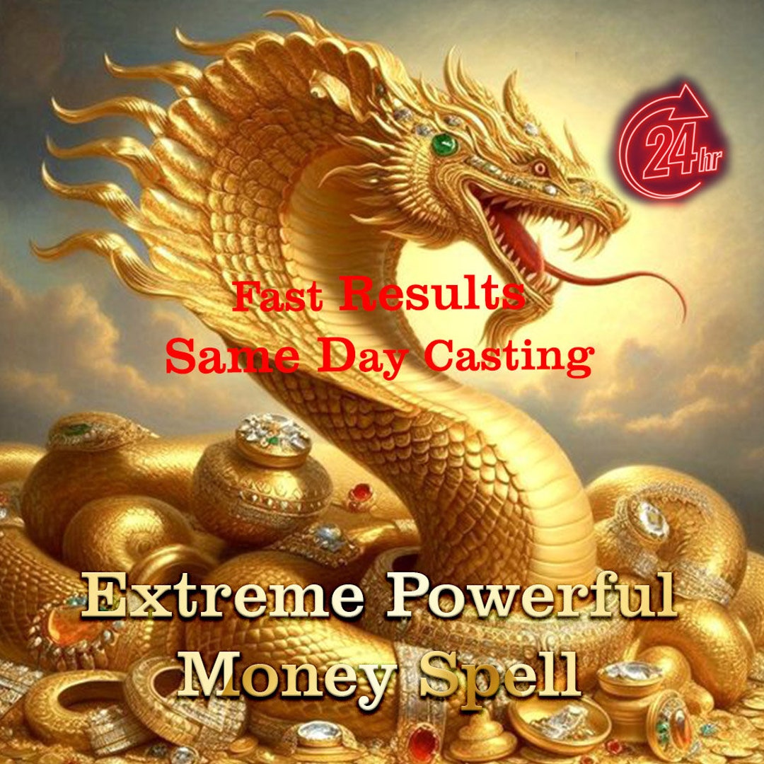 Incredibly Powerful Money Spell-ancient Magic-spin Your Luck Spell ...