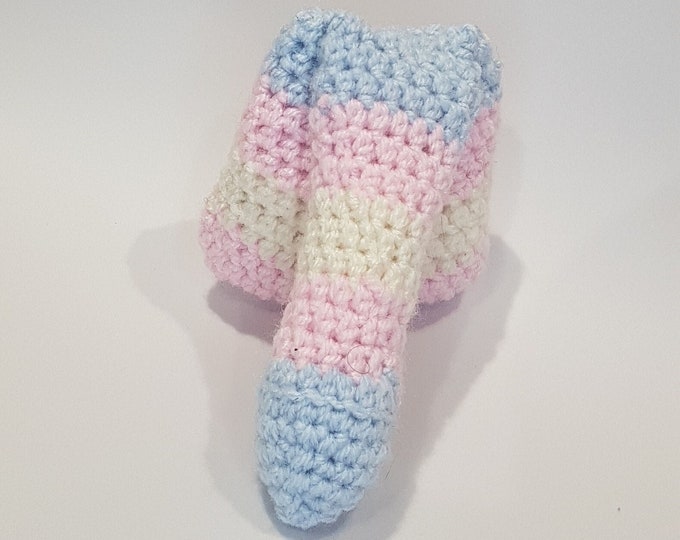 Ftm Trans Crochet Packer Trans Flag Edition - Etsy
