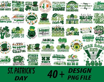 Bundle St Patricks Day Png, St Patricks Day Svg, Sublimation Png, St ...