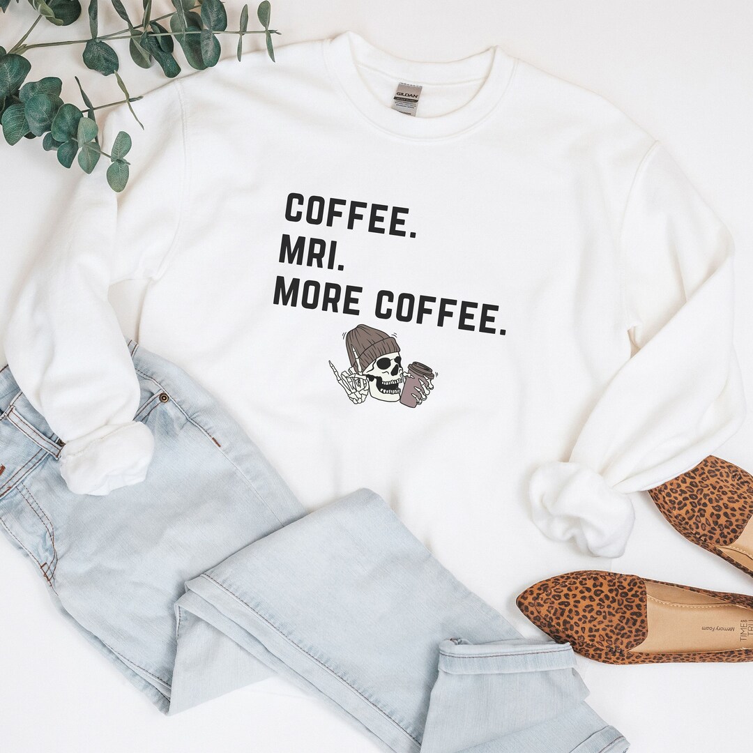 MRI Crewneck Sweatshirt, Radiologic Technologist, Imaging, Rad Tech ...