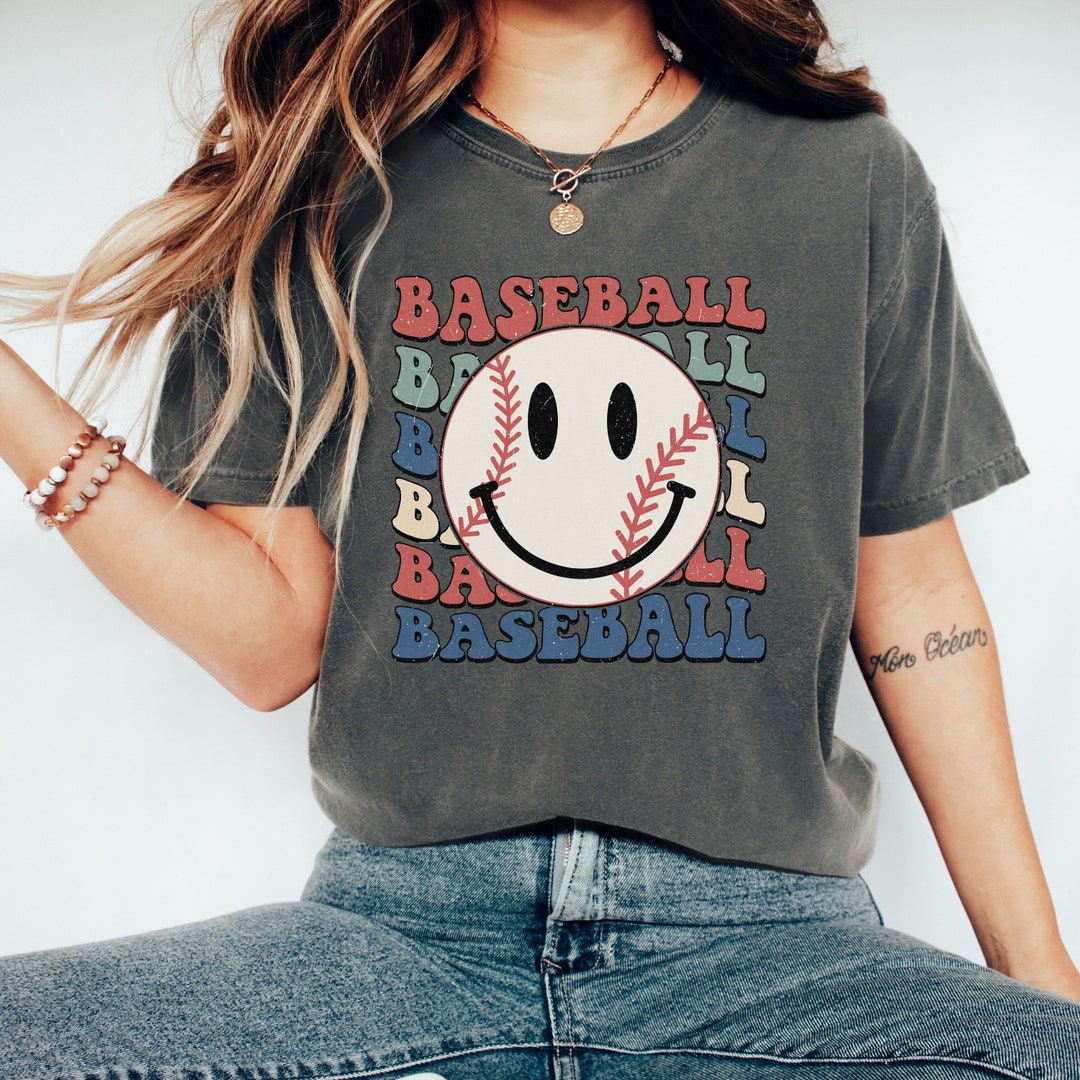 Comfort Colors Baseball T-shirt, Baseball Fan Apparel, Tee for Baseball ...