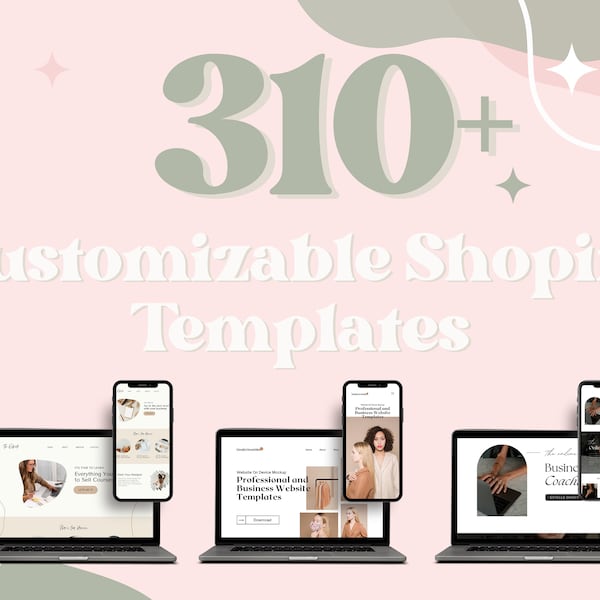 Shopify Website Templates - Etsy