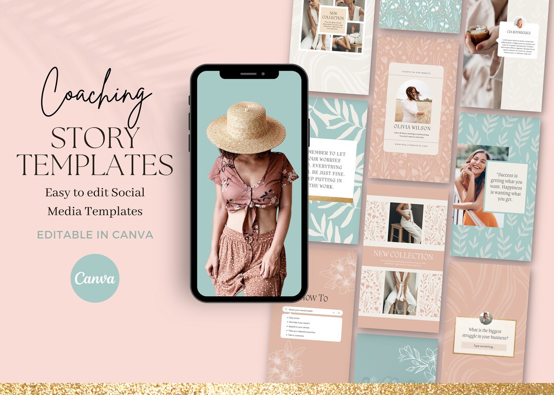 180 Instagram Story Templates for Engagement Influencer Small Business ...