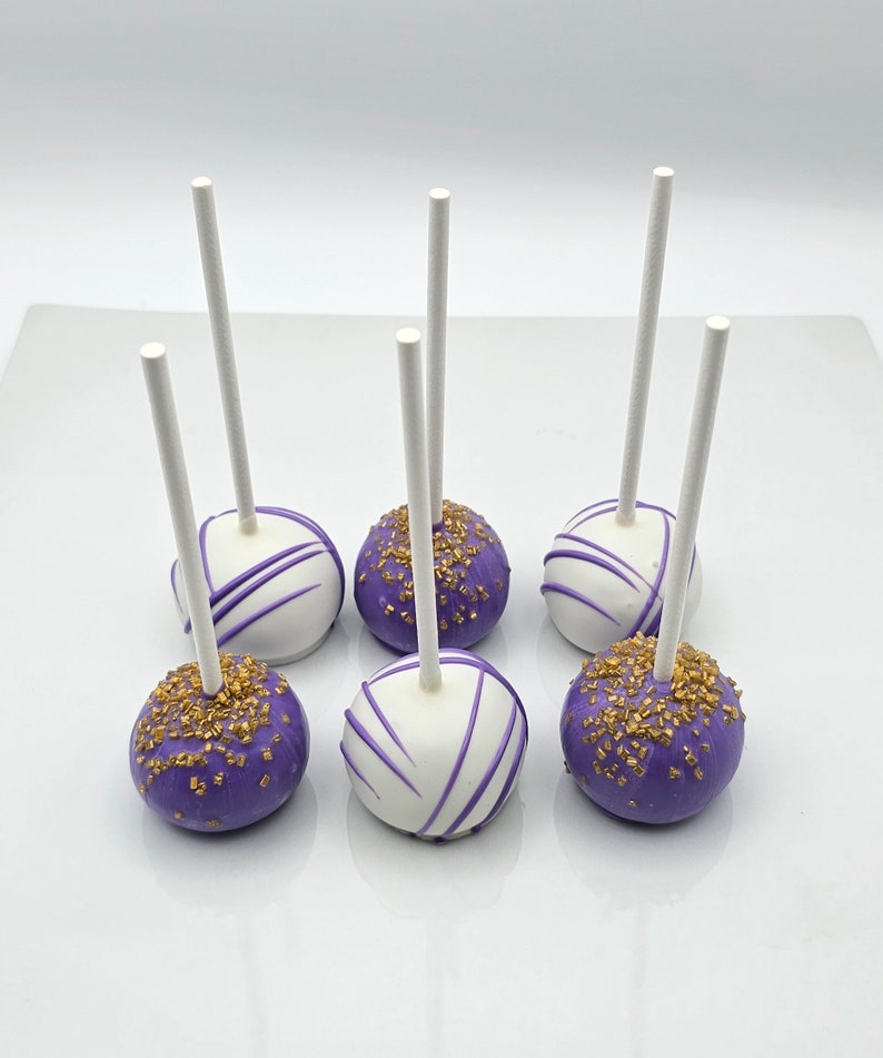 UBE Cakepops 6 Pieces - Etsy