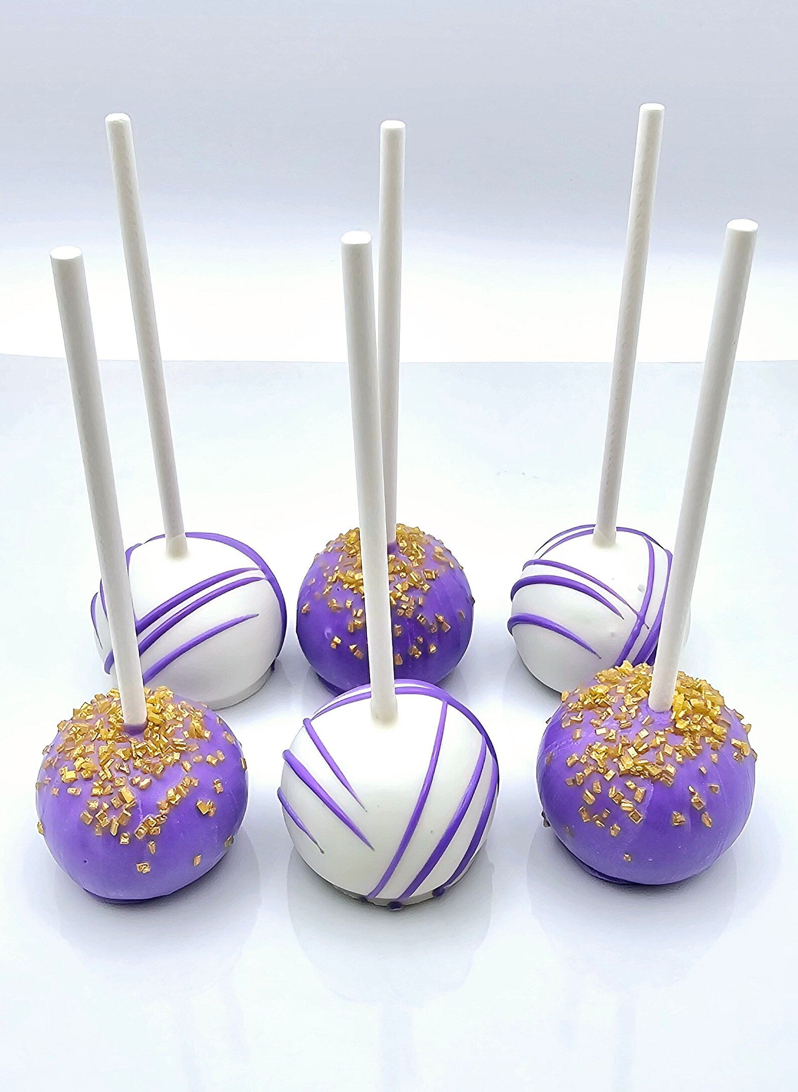 UBE Cakepops 6 Pieces - Etsy
