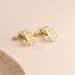 Personalized Initial Cufflinks: Sterling Silver Custom Monogram - Etsy