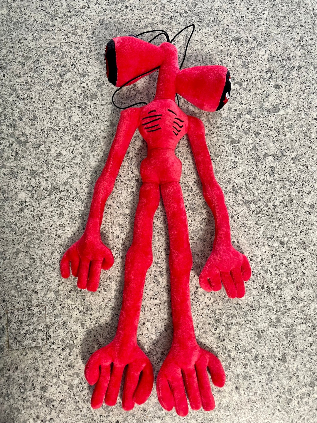 Siren Head Plush Toy. 55cm Bendable Monster Horror Gamer Toy. SCP Toy ...