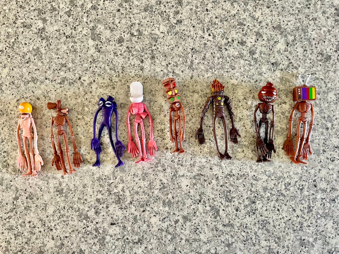 Siren Head Mini Figures X 8 Pieces - Etsy