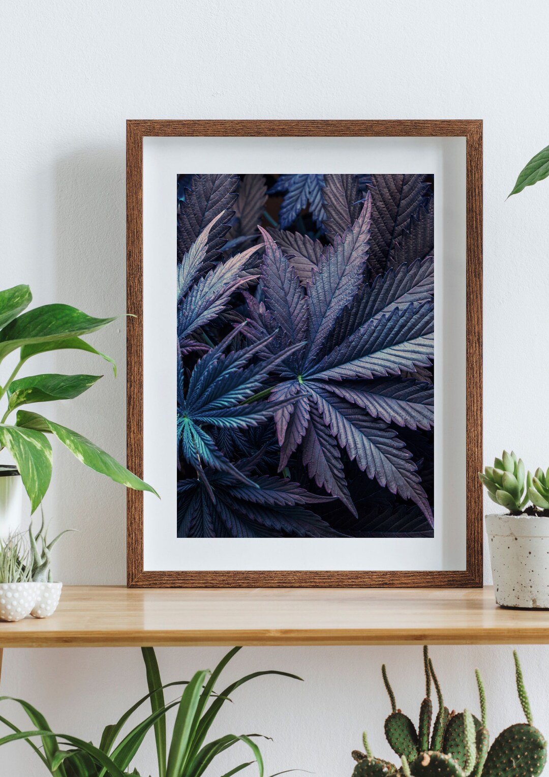 Weed Wall Art, Weed Cafe Art, Cannabis Wall Art, Weed Poster, Stoner ...