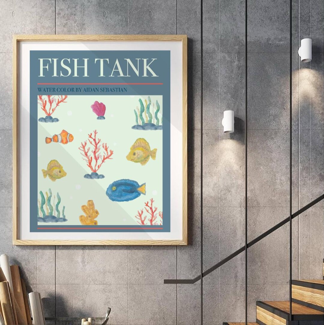 Fish Tank Print - Etsy