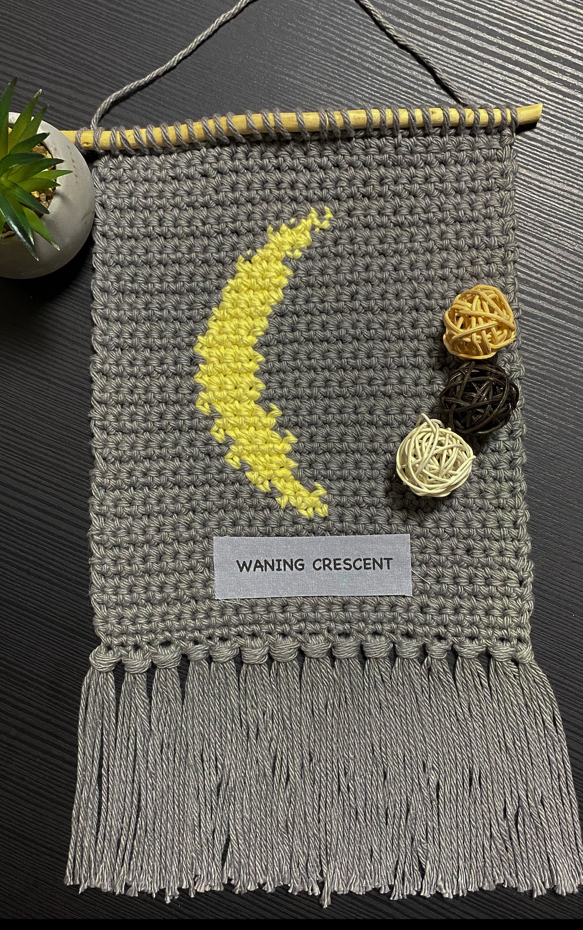 PDF Pattern Ebook Moon Phases Crochet Wall Hanging. Make a - Etsy