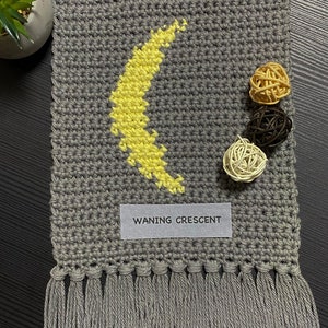 PDF Pattern Ebook Moon Phases Crochet Wall Hanging. Make a Unique Gift ...