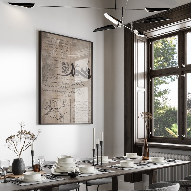 Prophet Muhammad Poster - Etsy