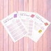 Quran Hifdhs Memorisation Chart Printable Kids Juz Amma Surahs Hifz ...