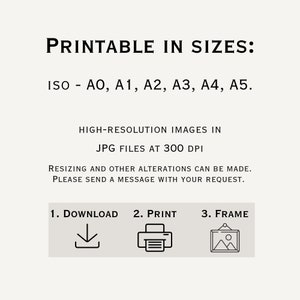 Printable Islamic Art Marble Wave Abstract Set of 2 Art Prints Wall Posters Bismillah Arabic ...