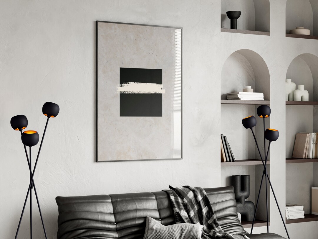 Minimalist Kaba Wall Art Poster Simple Abstract Art Macca Kaaba Islamic ...