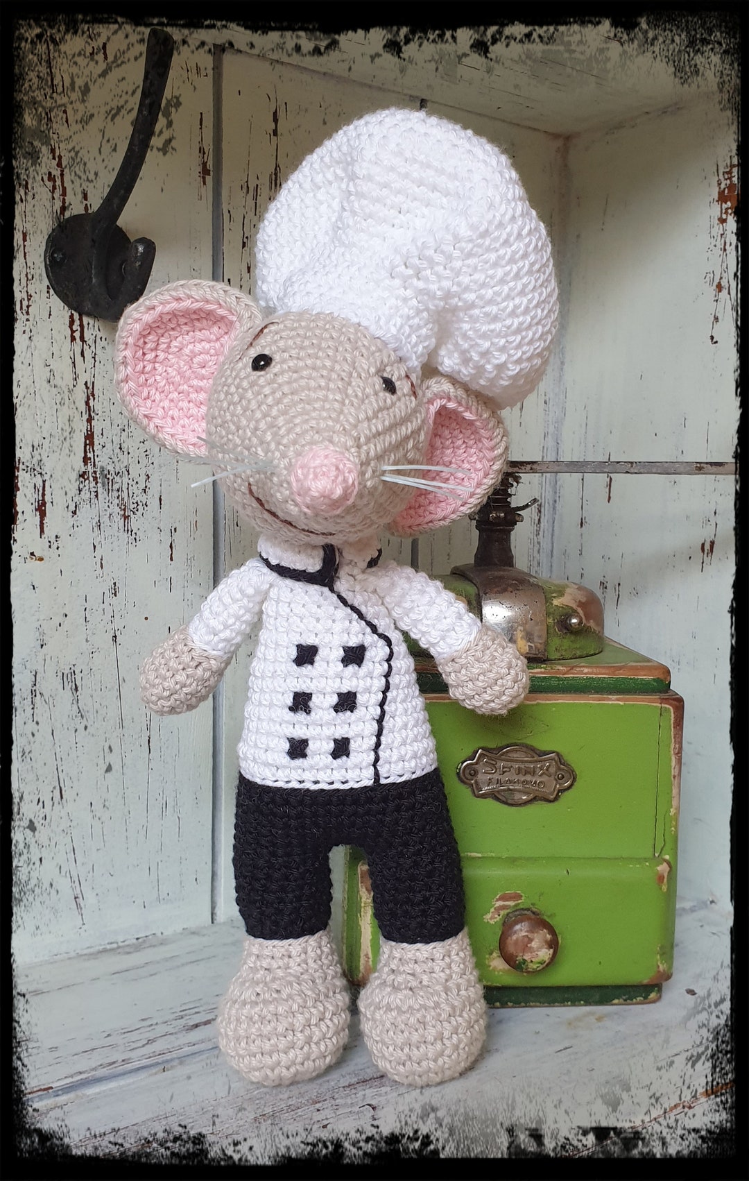 Remí the Chef From Ratatouille Amigurumi - Etsy
