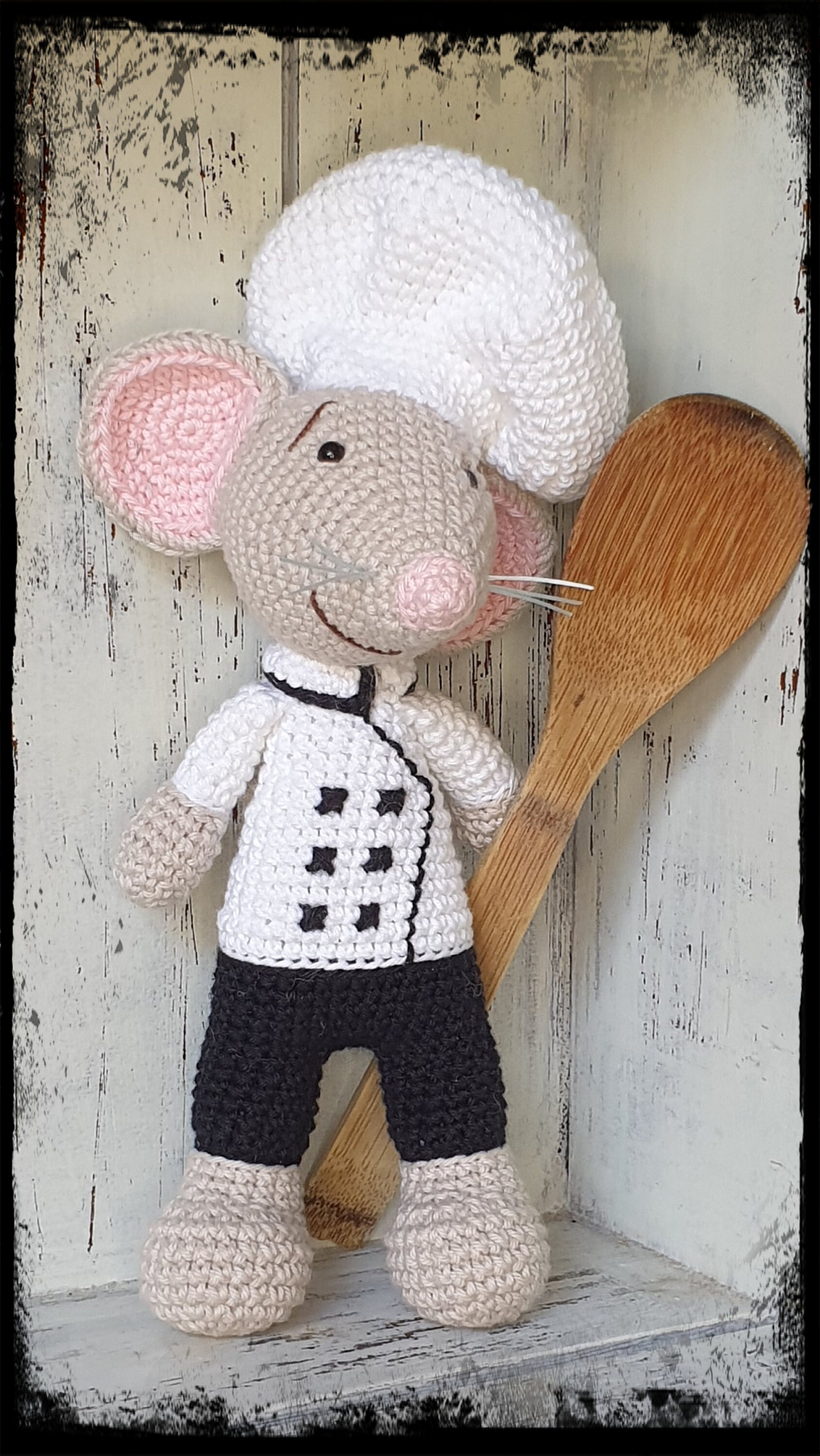 Remí the Chef From Ratatouille Amigurumi - Etsy
