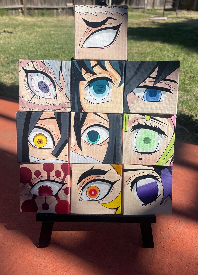 Anime Eyes Hashira Collection - Etsy