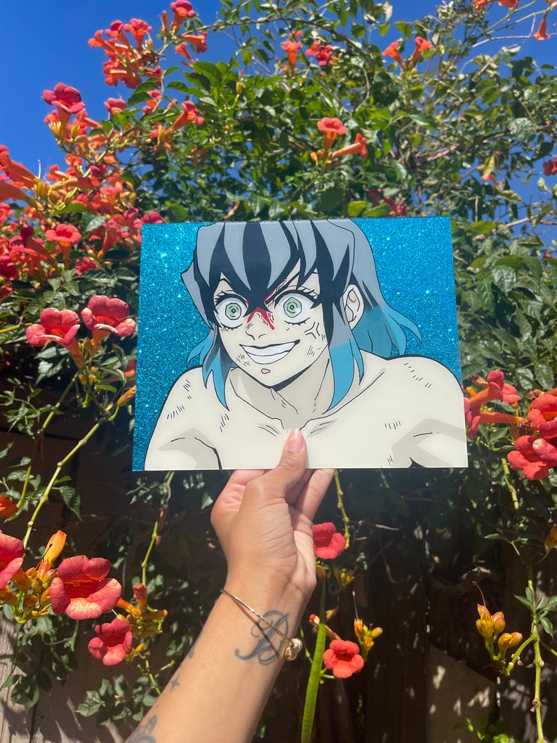 Inosuke Glass Painting - Etsy
