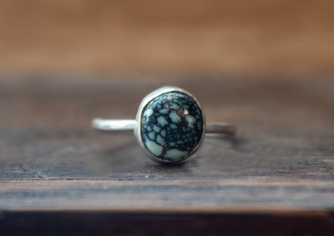 Poseidon Variscite Ring Size 7.5 - Etsy