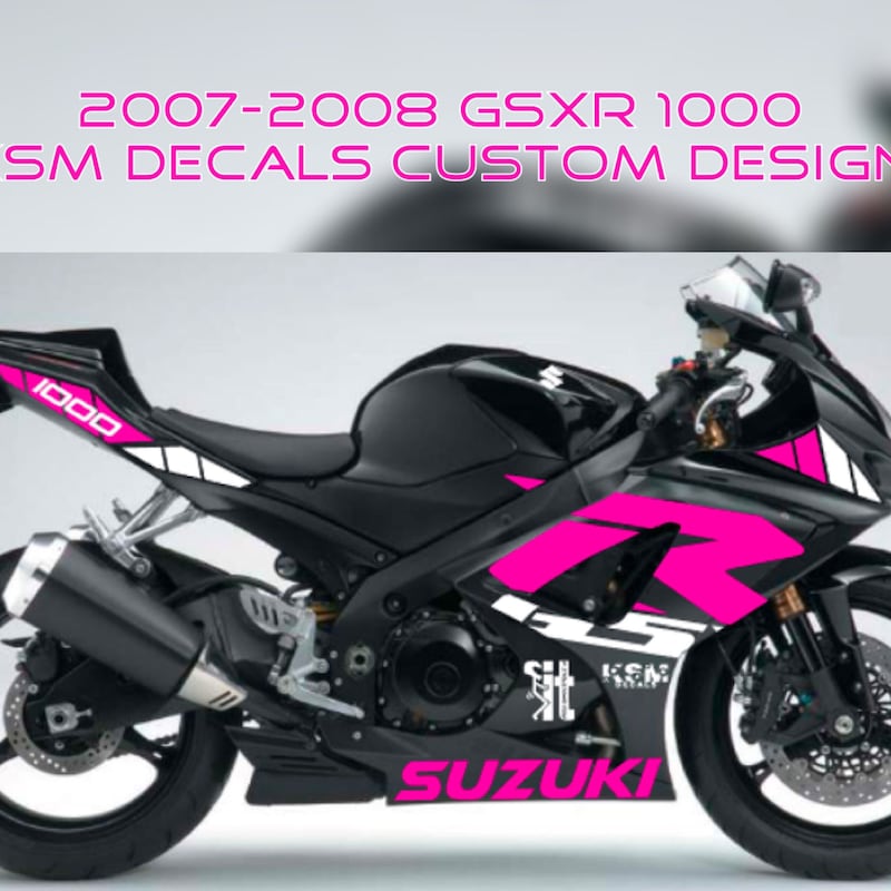 Suzuki Gsxr 1000 Stickers - Etsy