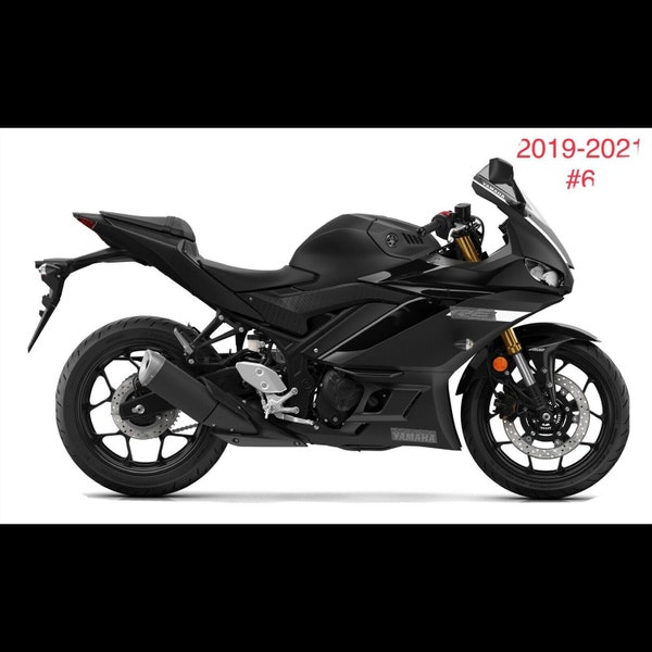 Yamaha R3 Decals Kit - Etsy