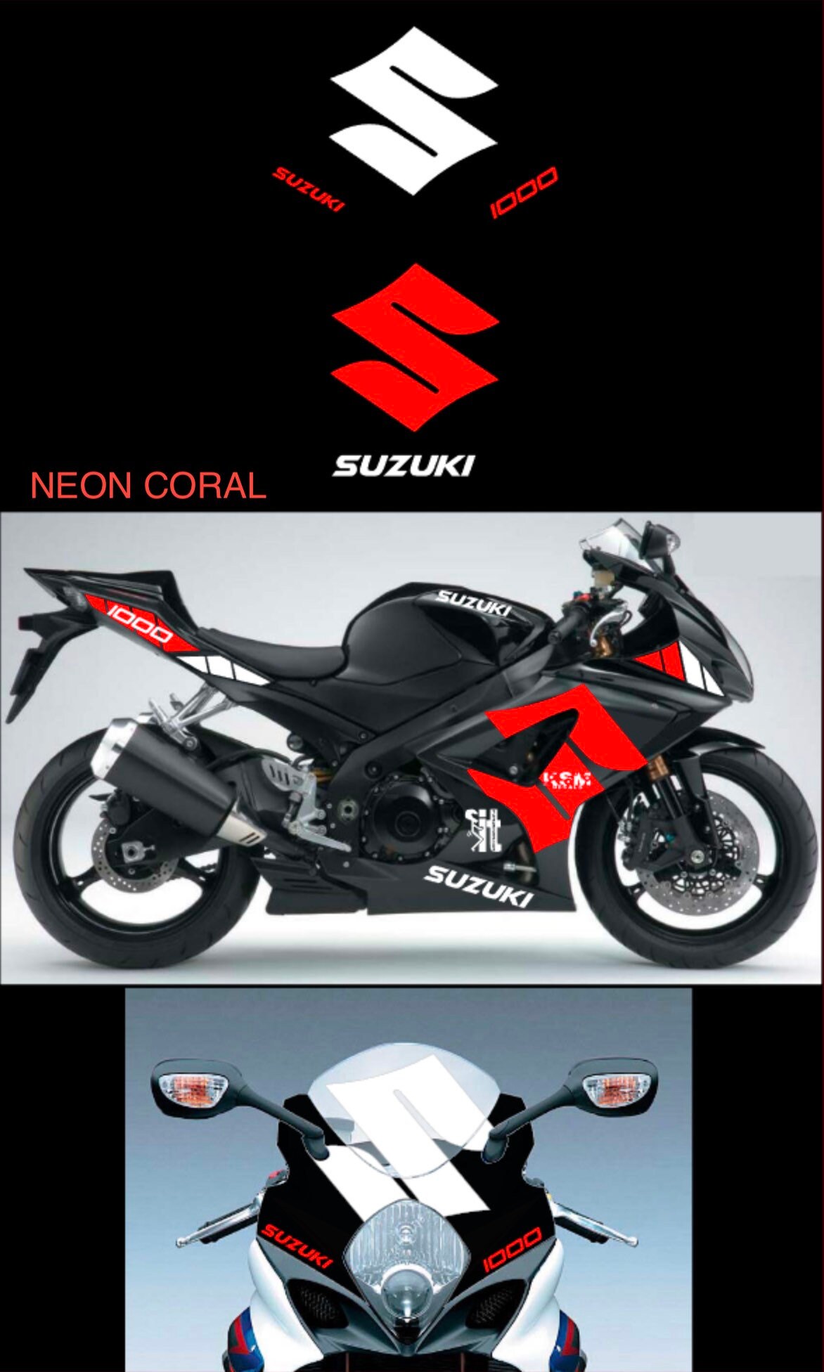 07/08 GSXR 1000 GRAPHIC KIT (#1) - Etsy