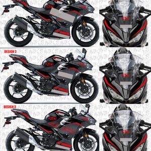 Ninja 400 Custom Decal Set (STANDARD) - Etsy