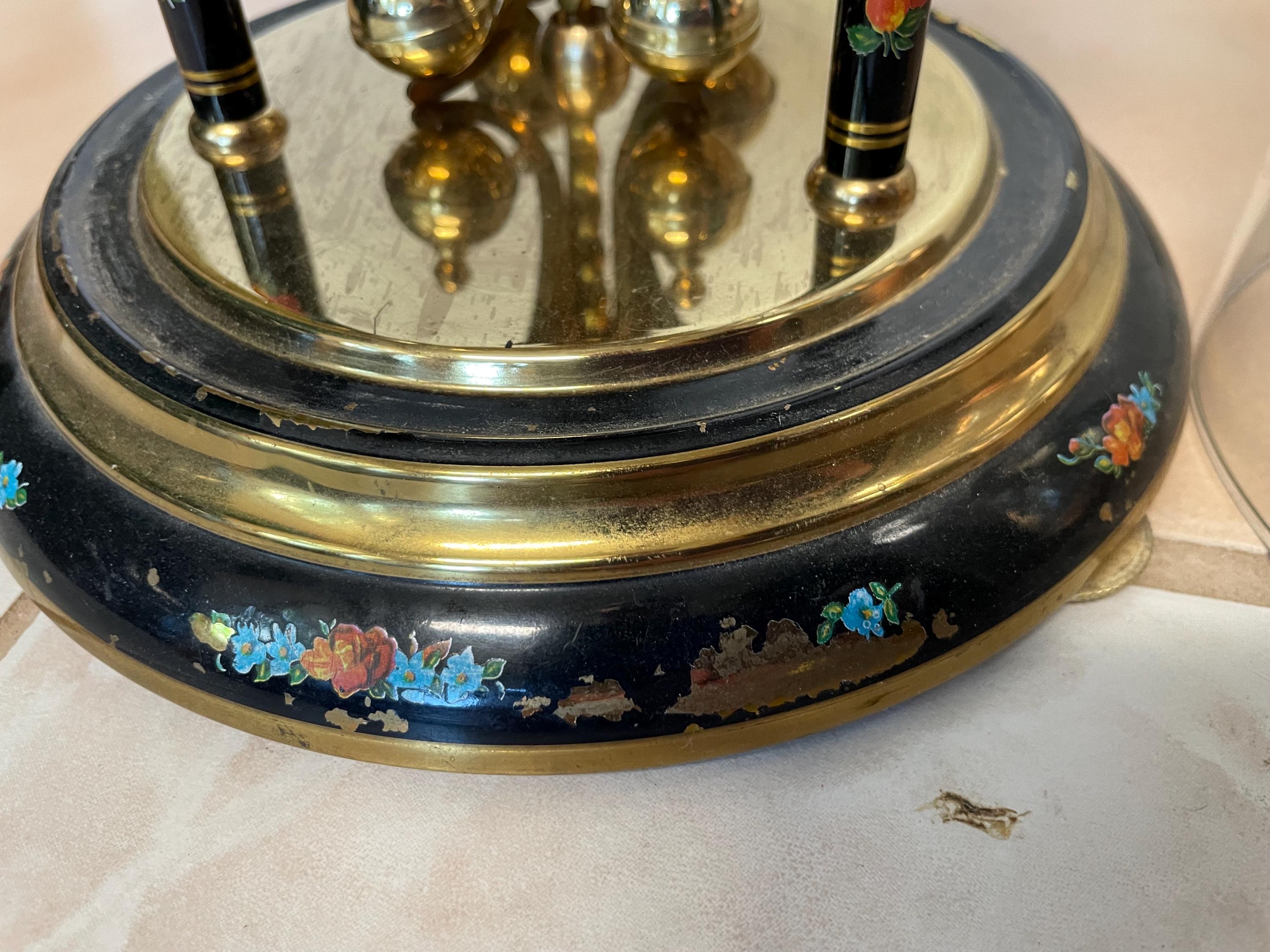 Vintage German Anniversary/400 Hour Clock With Key - Etsy